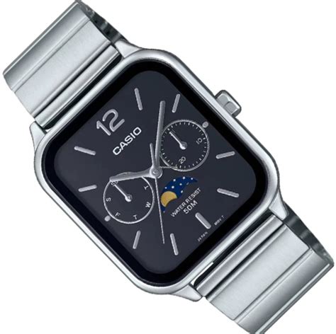 Casio Mtp M305d 1a Analog Moonphase Mens Watch Mz Watches