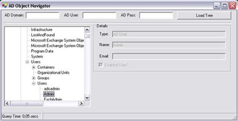 Active Directory Object Navigator CodeProject