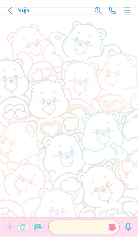 Care Bears เต็มจอ ธีมไลน์ ของแท้ 100 ลิขสิทธิ์แท้ ไม่มีวันหมดอายุ อัพเดตข้อมูลลงขายในเว็บ