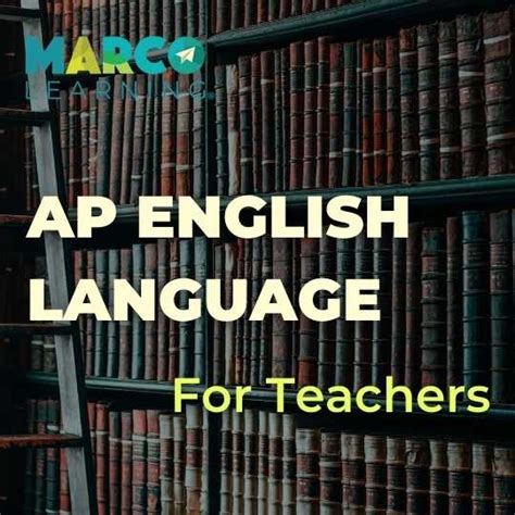Marco Learnings Ap® Summer Workshop For English Language 2022 Marco