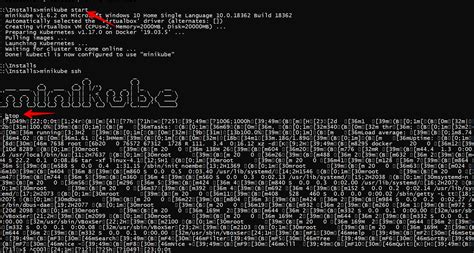 Windows 10 Virtualbox 61 Minikube 162 `minikube Ssh` Show Raw