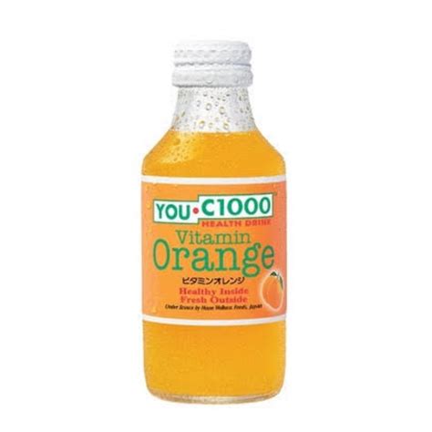 Jual You C 1000 Uc1000 Botol Kaca Vitamin C 1000mg Rasa Orange 140ml