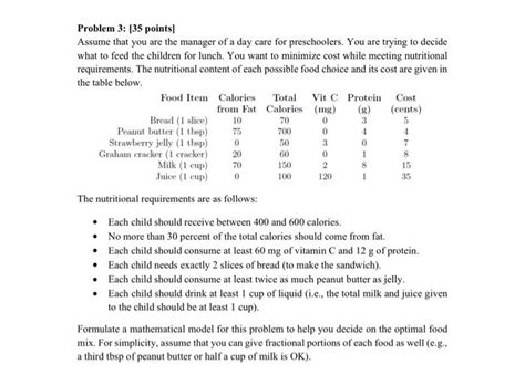 solved problem 3 [35 points] assume that you are the