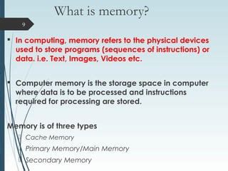 Computer Hardware And Its Components PPT