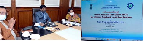 Chief Secretary Launching Rapid Assessment System On Thursday Daily