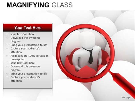 Magnifying Glass Powerpoint Presentation Slides DB PowerPoint Slide Presentation Sample