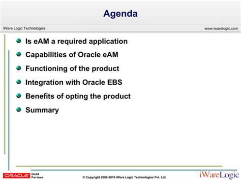 Oracle Eam Overview And Integration With E Business Suite