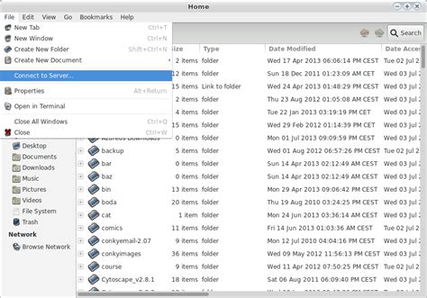 Connect To Server From Debian Using Connect To Server Utility Super