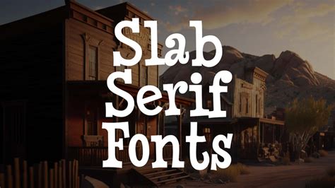 Egyptian Slab Serif Font Hipfonts