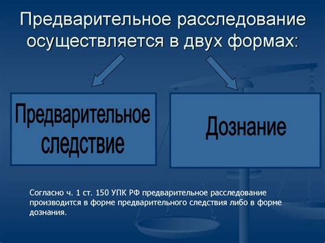Формы предварительного расследования презентация онлайн