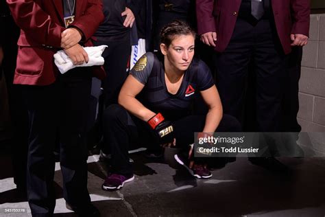 Miesha Tate Walks To The Octagon To Face Amanda Nunes Of Brazil News