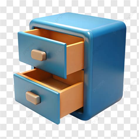 Render Aislado 3d De Un Icono De Cajón Abierto Perfecto Para Uso De La