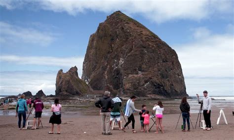 After Paying A Surprise Visit To Haystack Rock A Cougar Has Left