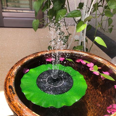 【免運】太陽能噴泉小荷葉噴泉家用庭院假山魚缸魚池噴水戶外防水造景增氧噴泉泵 水泵 太陽能 水生植物 水池 觀賞魚 造景 蝦皮購物