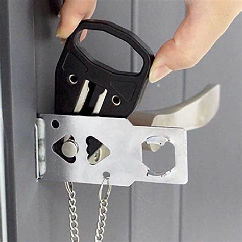 여행용 호텔 문 잠금장치 호텔걸쇠 이중잠금장치 홈플러스 택배배송