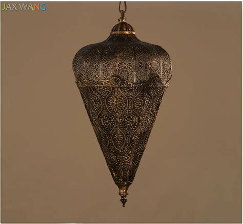 Юго Восточной Азии винтажные подвесные светильники Ретро полые железные подвесные лампы для