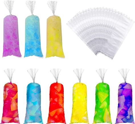 Buy Ice Popsicle Bags Disposable Ice Pop Mold Bags Plastic Ice Candy