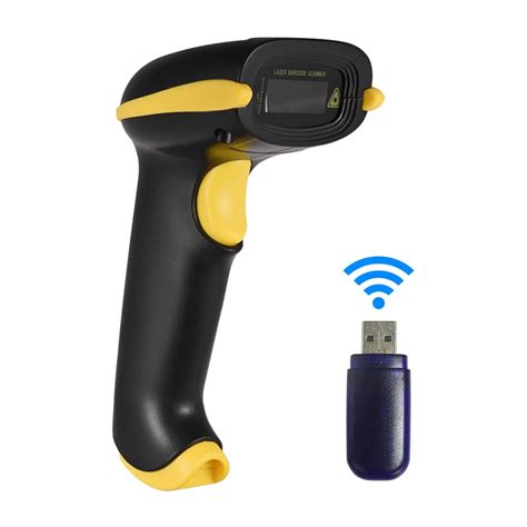 Aibecy 2 In 1 2 4G Wireless Barcode Scanner USB Wired Barcode Scanner