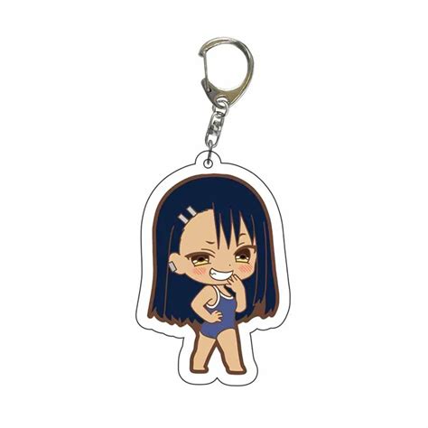 Ijiranaide Nagatoro San Hayase Cosplay Mangalsutra Keychain Acrylic
