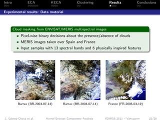 Kernel Entropy Component Analysis In Remote Sensing Data Clustering Pdf