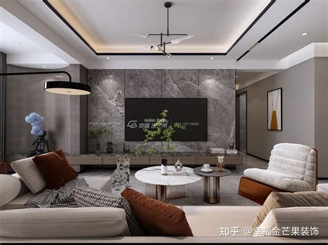 幸福金芒果红星天铂 106m² 有质感的现代风设计看了就会爱上 知乎