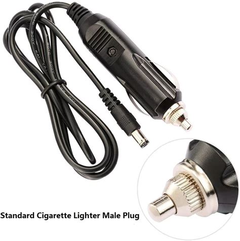 Car Volt Adapter Cable Dc X Mm A Charger Barrel Dc Jack To V Car Cigarette Lighter