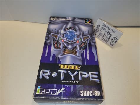 [box Only] Super R Type Nintendo Sfc Super Famicom The Emporium Retrogames And Toys