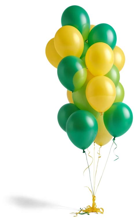 Yellow And Green Balloons Clipart Border 20200 Green And Yellow