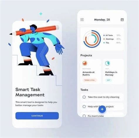 设计灵感：12 款任务管理 App 界面设计 By
