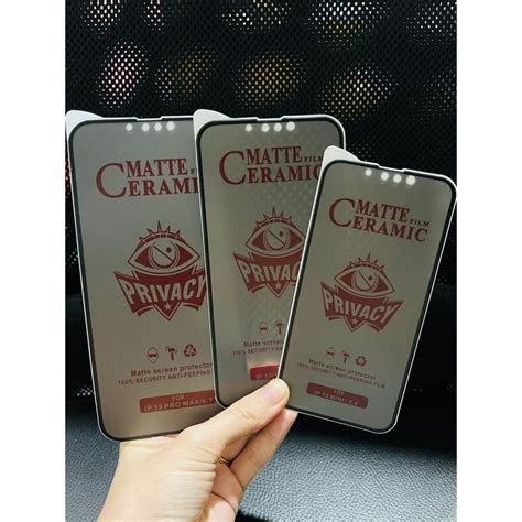 Jual Set Pcs Anti Gores Ceramic Matte Spy Privacy Infinix Note G Pro Vip Hot