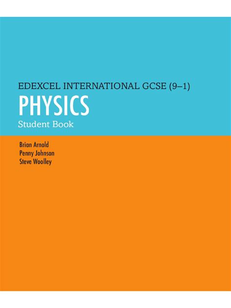 Edexcel Igcse 9 1 Physics Textbook Pdf