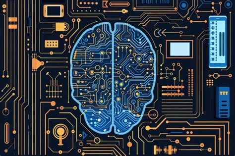 Premium Photo Artificial Intelligence And Digital Brain Neural Network From Smartphone Screen