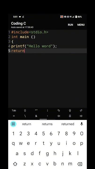 first program in c language clanguage coding coder code