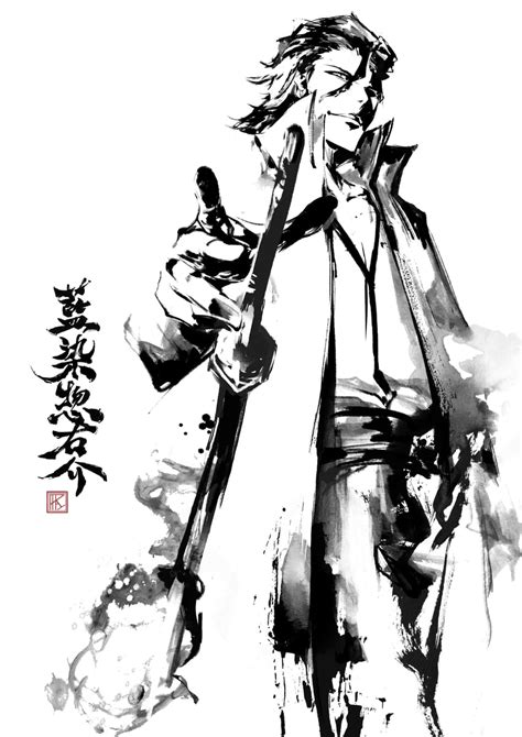 Aizen Sousuke Bleach Drawn By Paparaya Danbooru