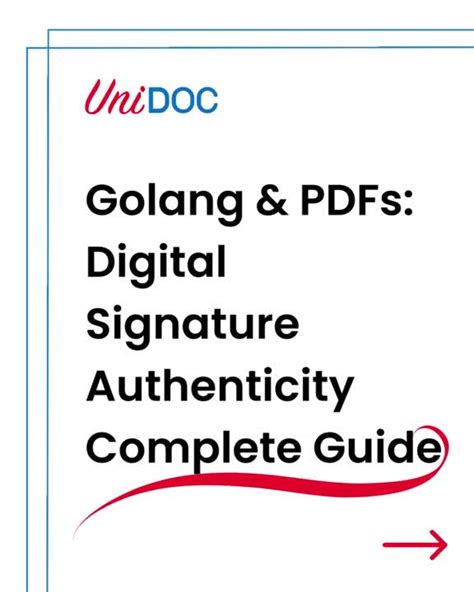 unidoclib on linkedin unidoc golang pdfsecurity digitalsignatures