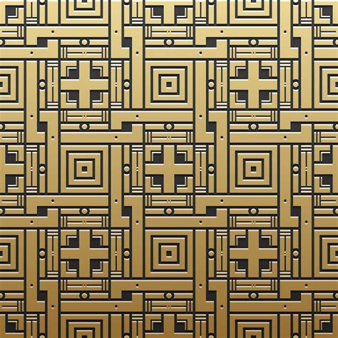 Premium Vector Golden Metallic Background With Geometric Pattern Elegant Luxury Style