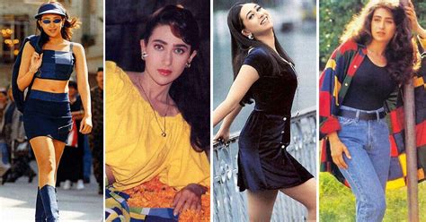 Birthday Special 20 Pictures Of Karisma Kapoors 90s Fashion