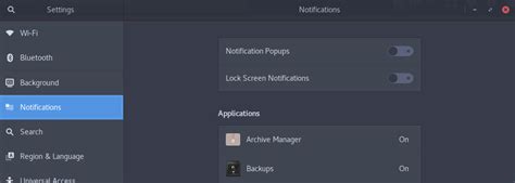 Disable Notification Popups On Ubuntu 1710gnome Shell Ask Ubuntu