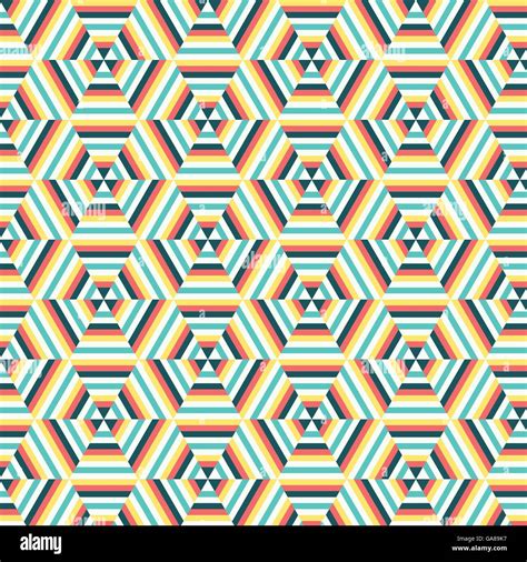 Seamless Vector Geometric Pattern Background Stock Vector Image And Art