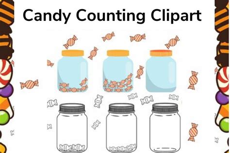 Candy Counting Clipart Halloween Graphic By Vin Arts · Creative Fabrica