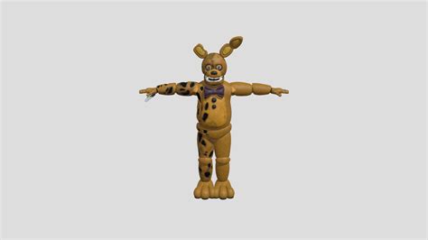 Yellow Rabbit Download Free 3d Model By Freddyfazbar398 Ad0fc41