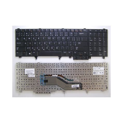 Dell Latitude Keyboard E5520 E5530 E6520 E6530 E6540 En Black Touchpoint