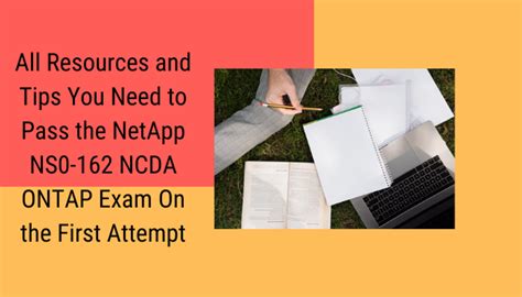 9 Tips For NetApp NS0 162 NCDA ONTAP Exam Success