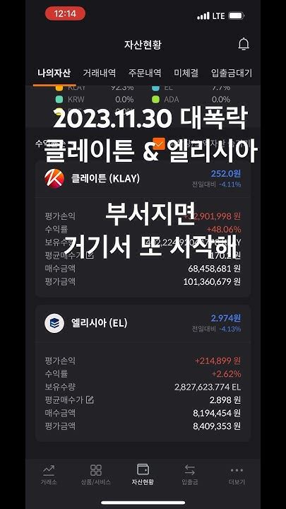 클레이튼 엘리시아 클레이 코인 Rwa 금토큰 Gpc 카카오 Klay Kakao 업비트 Youtube