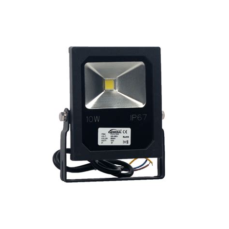 W LED Flood Light K Cool White IP General Lux