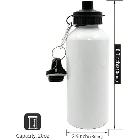 Ml Sublimation Blank Water Bottle Oz Sublimation Blanks Sports Water Bottle Double Covers
