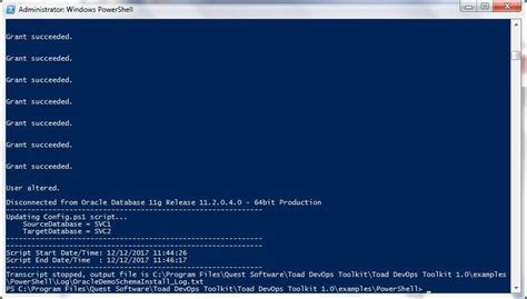 using toad devops toolkit with oracle database on aws ec2