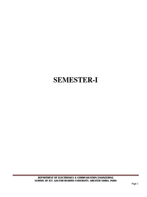 Syllabus B Tech Ece January 2021 Pdf Operational Amplifier Amplifier