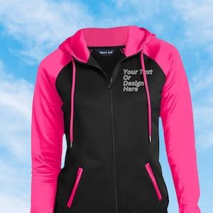 Womens Hoodie Personalized Hoodie T Custom Text Logo Jacket