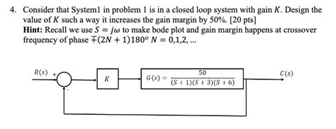 Solved Consider That Systeml In Problem Is In A Closed Chegg Com